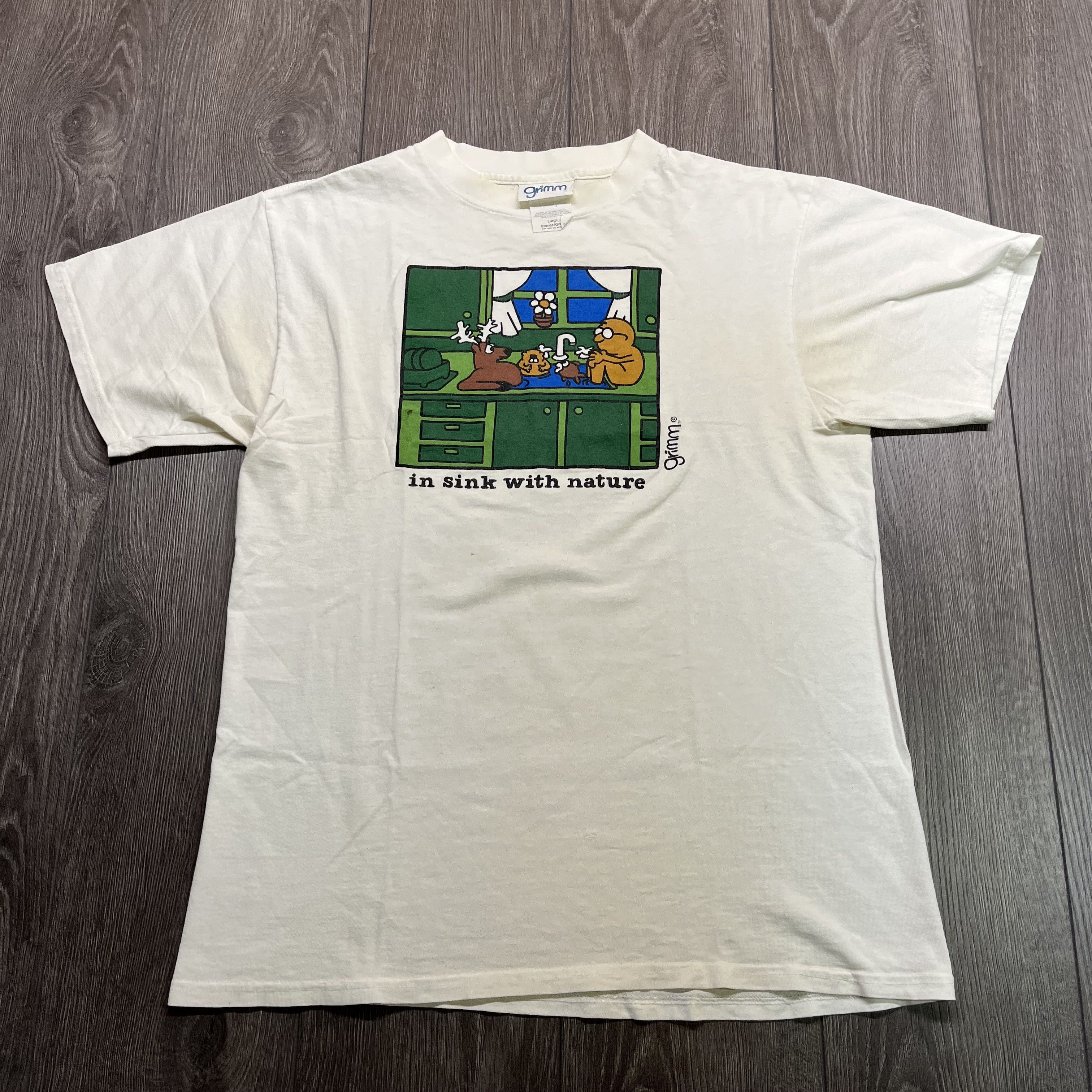 Vintage Vintage In Sink With Nature 1990s Funny Shirt | Grailed