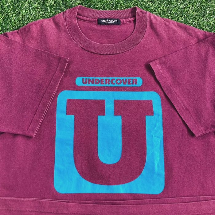 Undercover Vintage 1995 Undercover U Logo College Tee | Grailed