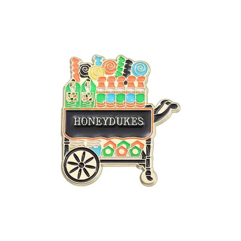 Pins Harry Potter HoneyDukes Candy Trolley Cart Enamel Pins 159-1 | Grailed