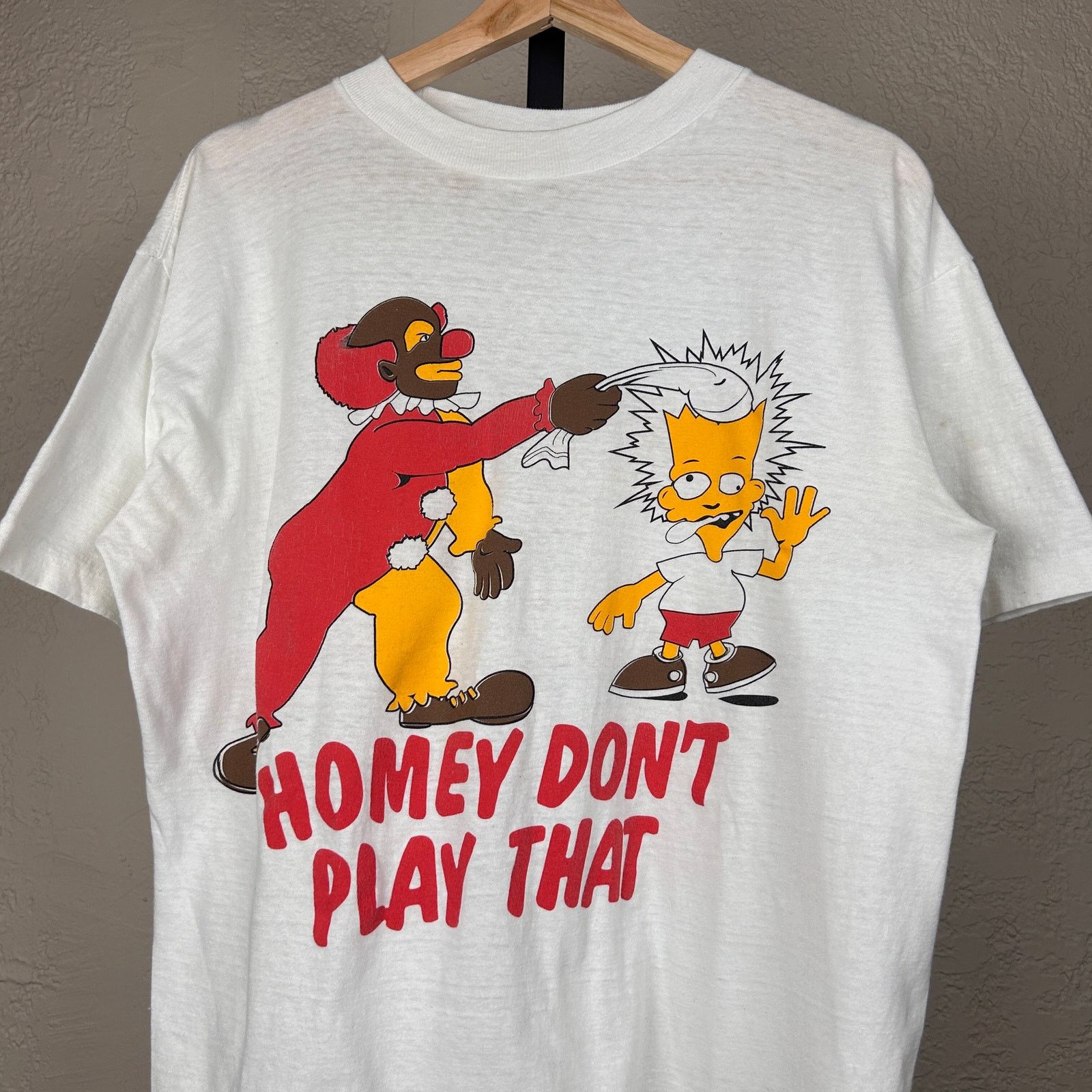 The Simpsons In Living Color Homey The Clown RARE Simpsons 90s Large ...