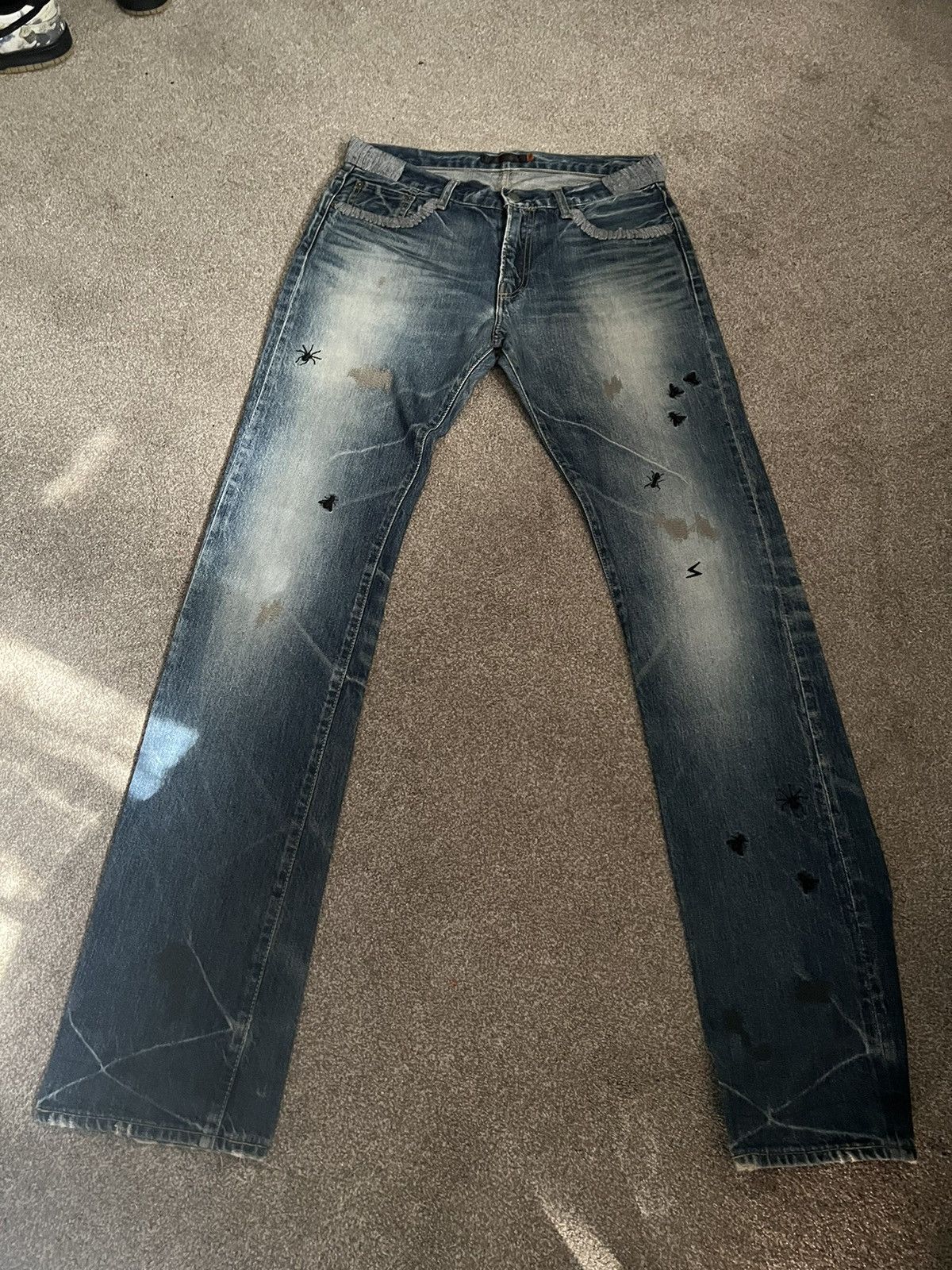 Undercover Undercover bug denim | Grailed