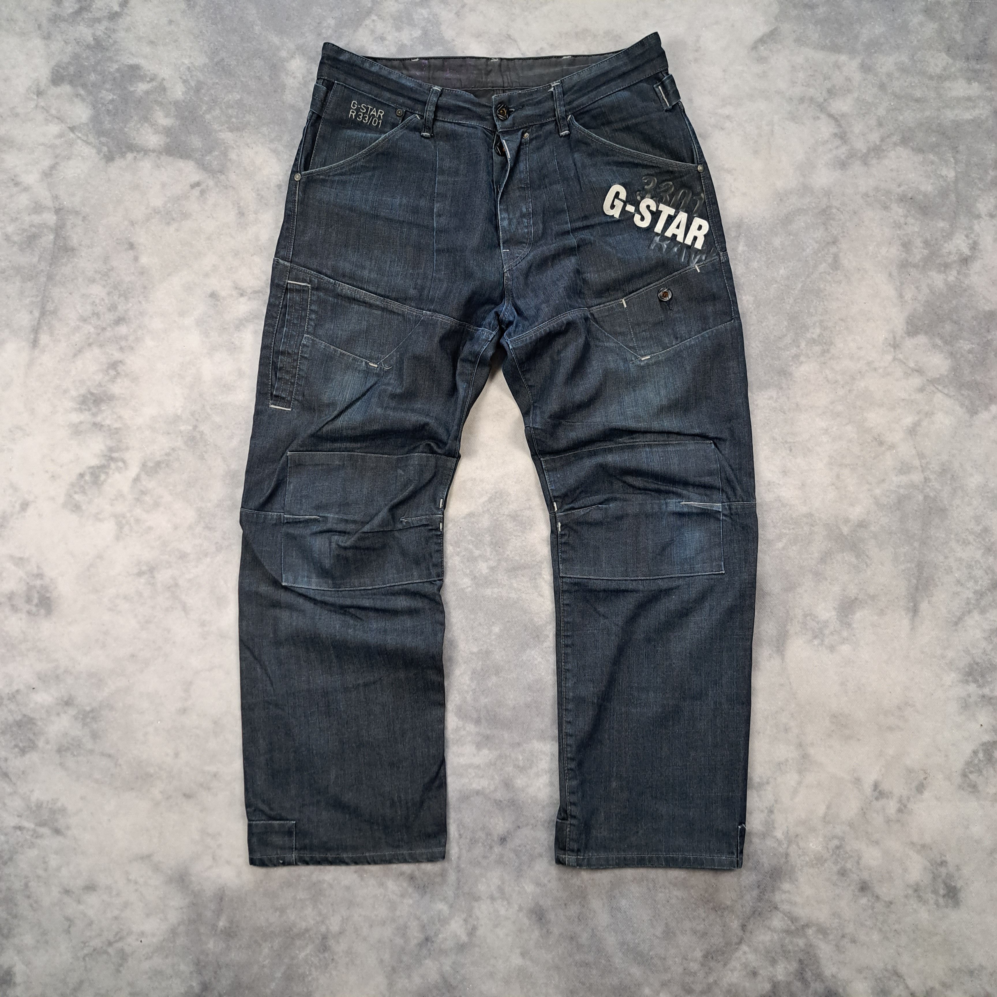 Archival Clothing G Star Raw Waxed Denim Double Knee Avant Garde ...