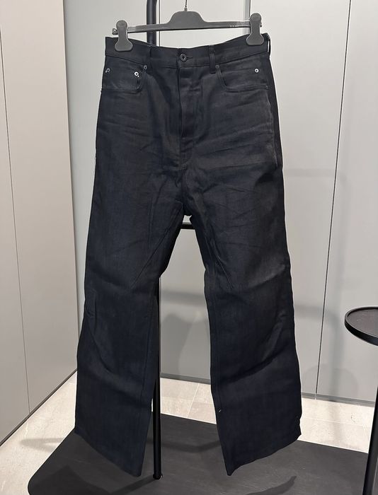 Rick Owens Rick Owens | Japanese Black Denim Geth Jeans | Grailed