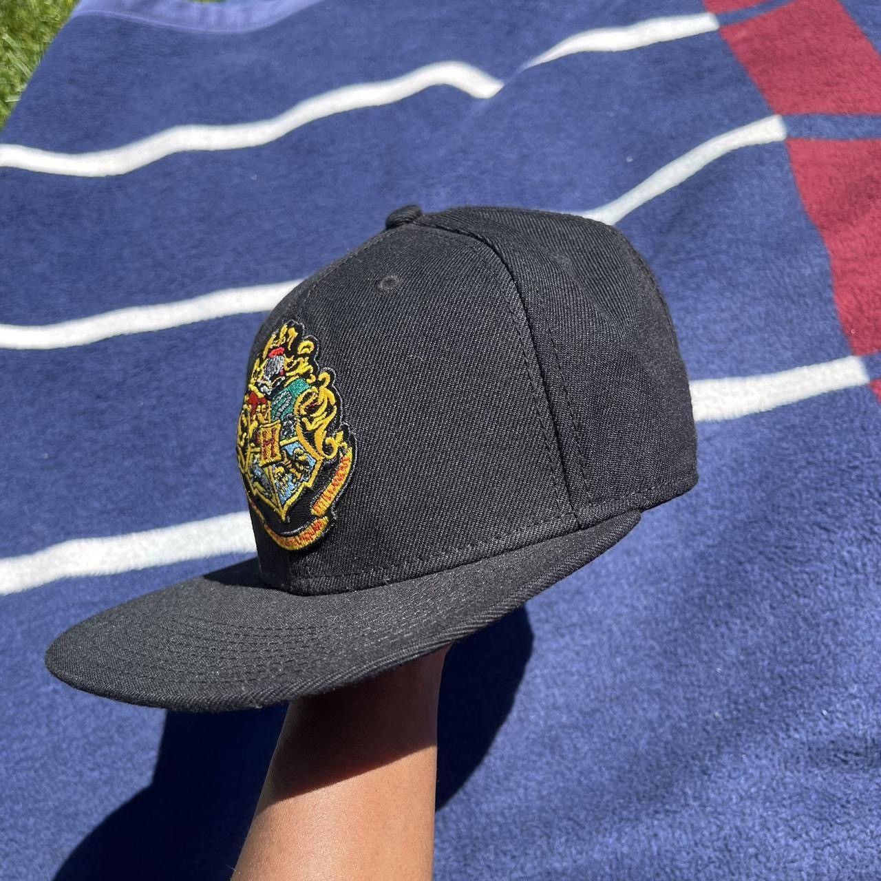 Streetwear Harry Potter Hogwarts House Crests Adjustable Cap fitted Hat ...