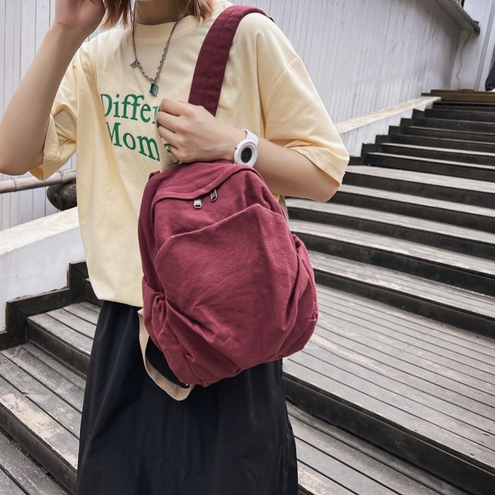 Bag Burgundy Backpack | Grailed