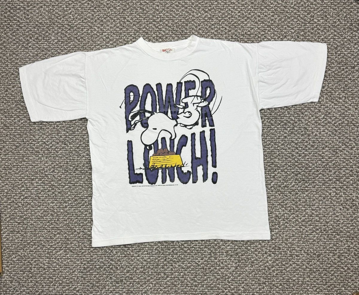 Movie × Peanuts & Co × Vintage Vintage 90s Snoopy Peanuts Power Lunch ...