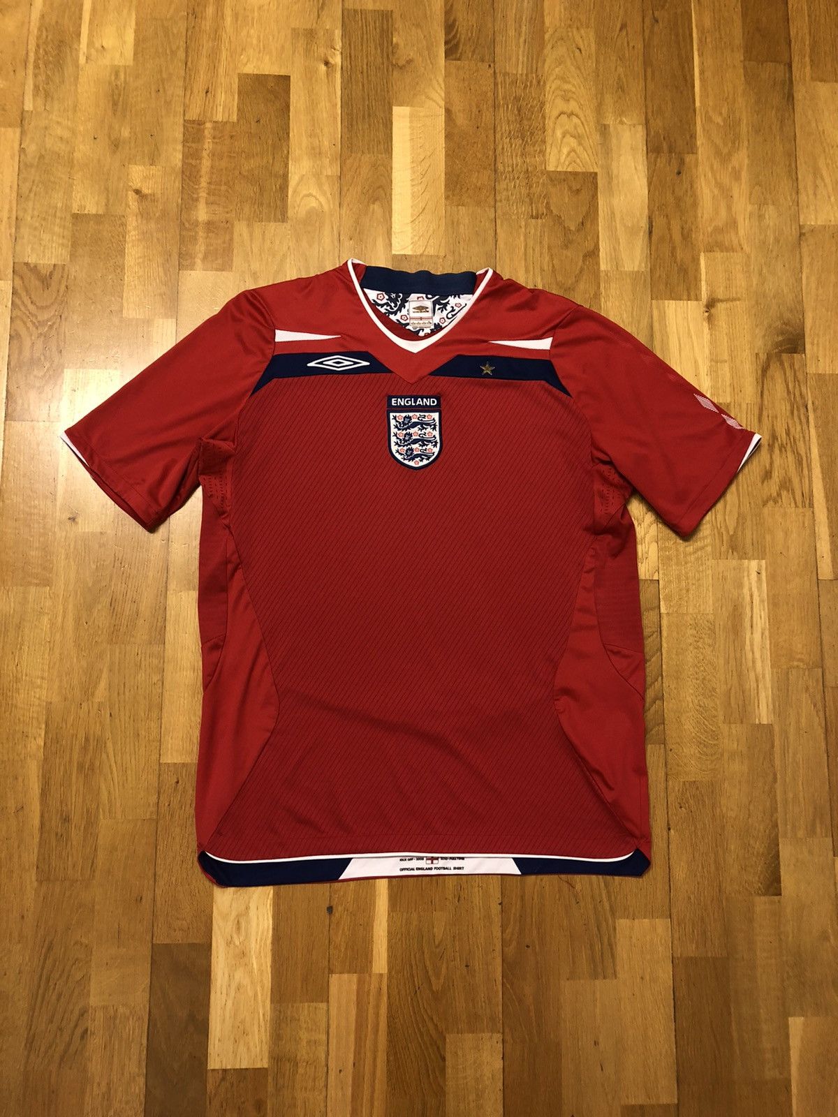 Soccer Jersey × Umbro × Vintage ENGLAND 2008 VINTAGE RARE UMBRO ...