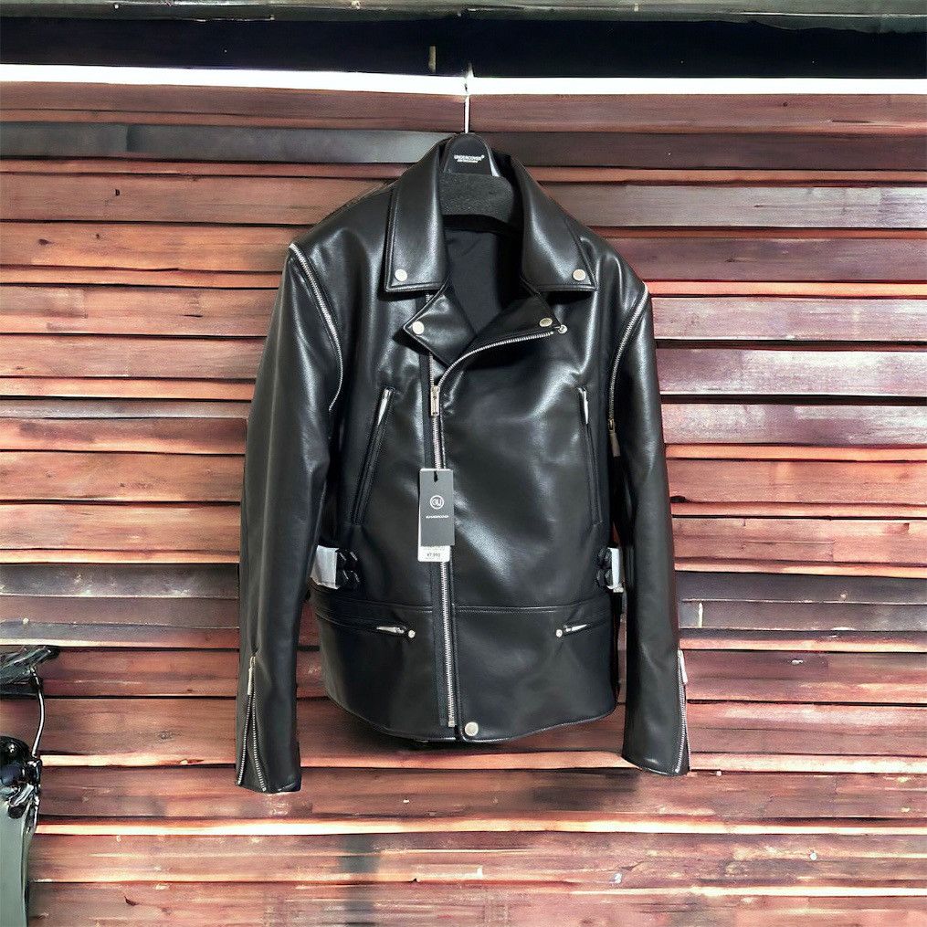 Undercover Undercover × GU 2WAY Ryders Jacket Black | Grailed