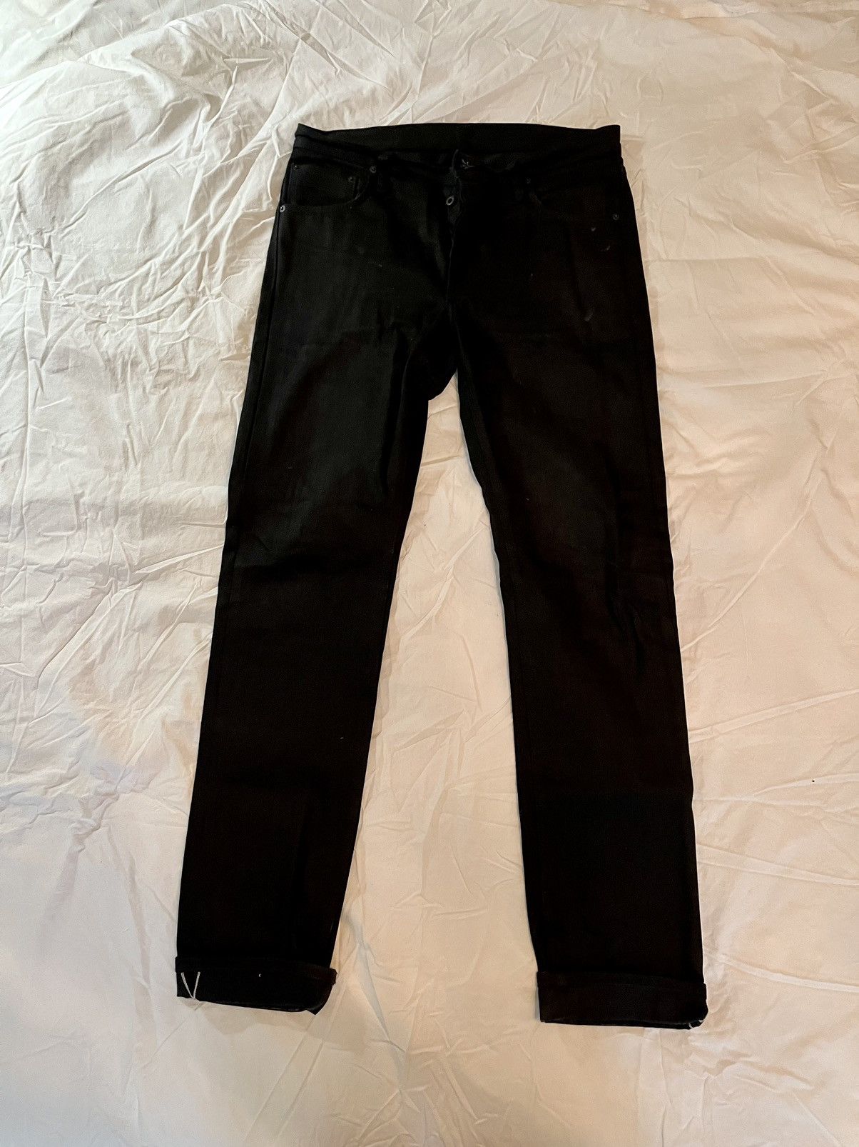 Left Field Nyc Greaser 14 oz Black Maria. Mitsui Japanese Denim | Grailed