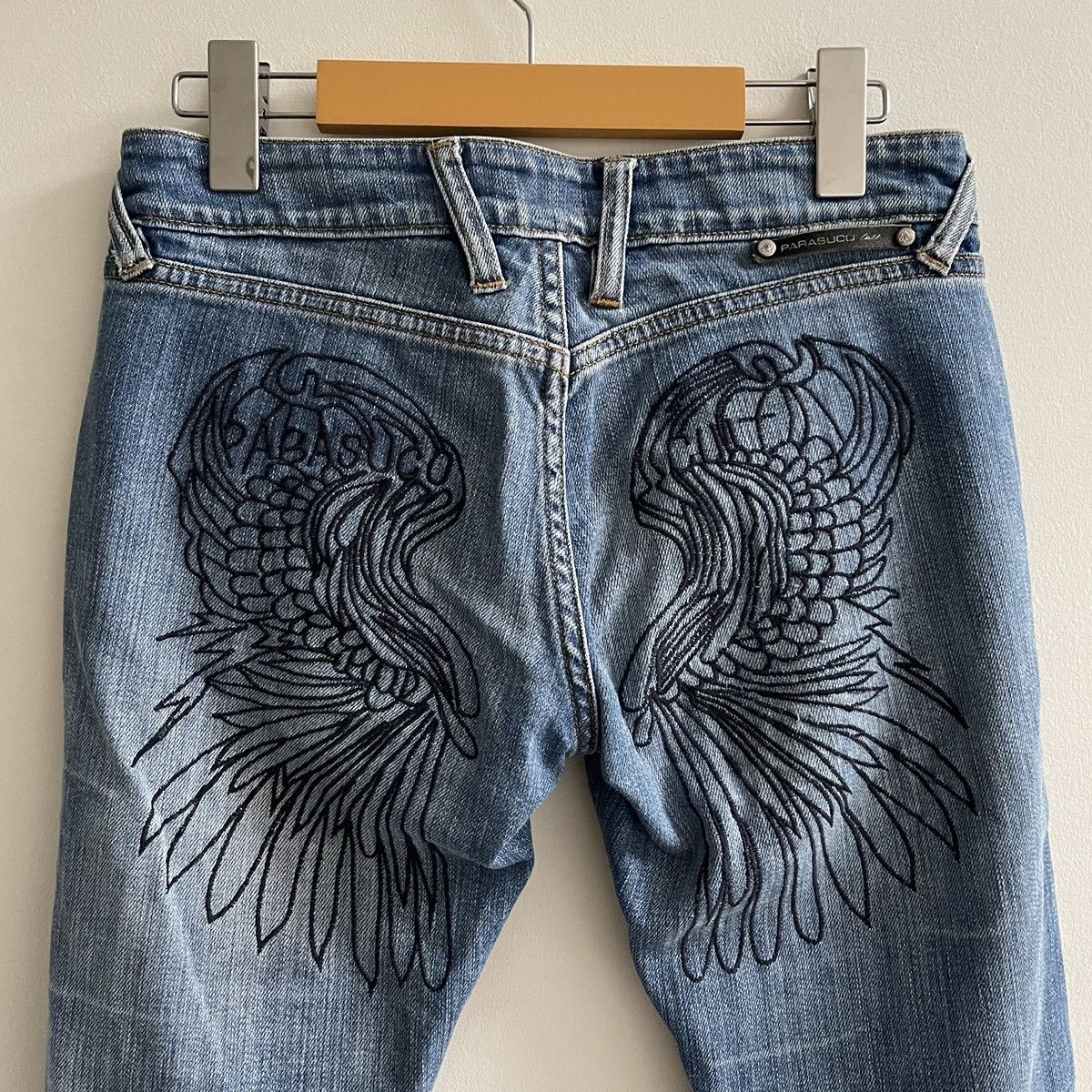 Parasuco Angel Wing Embroidered Parasuco Cult Jeans | Grailed