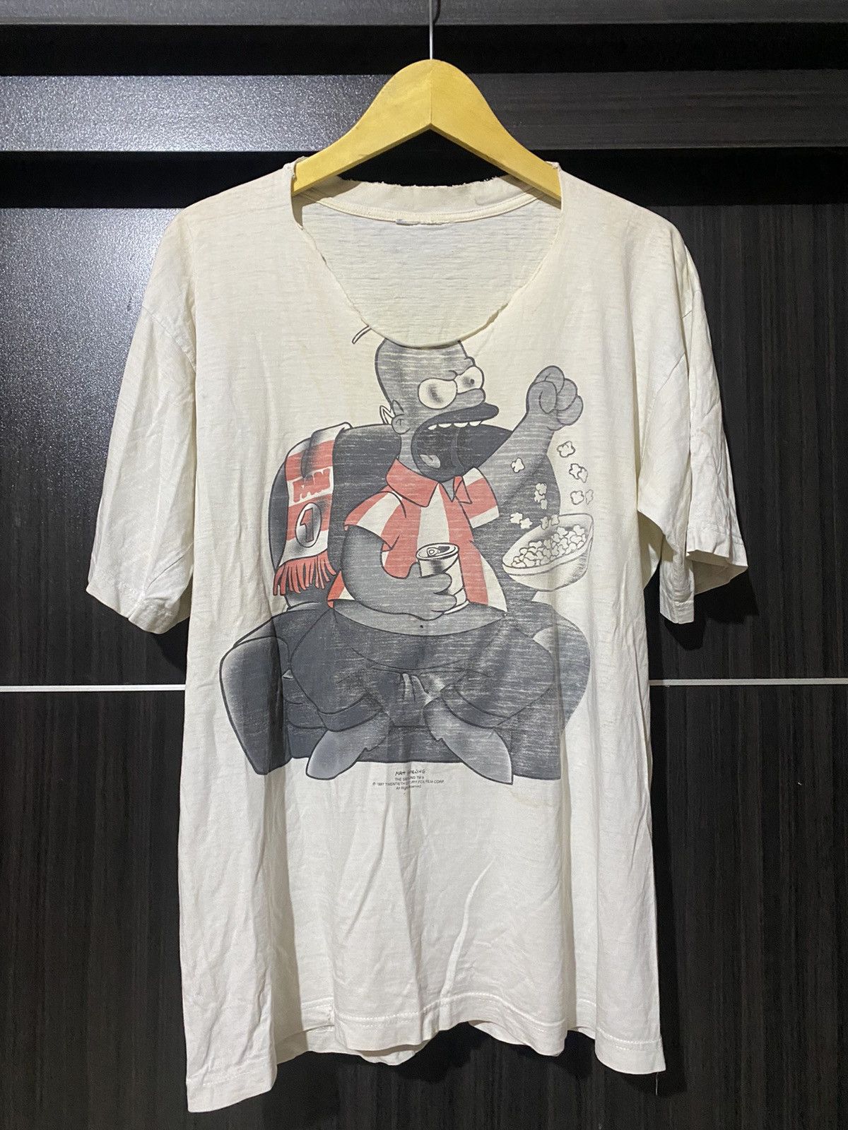 The Simpsons × Vintage vintage trashed the simpsons 90s | Grailed