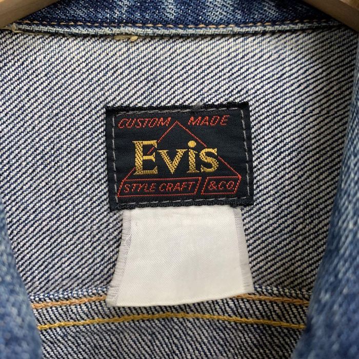 Evisu Evisu Denim Red Gull Jacket | Grailed