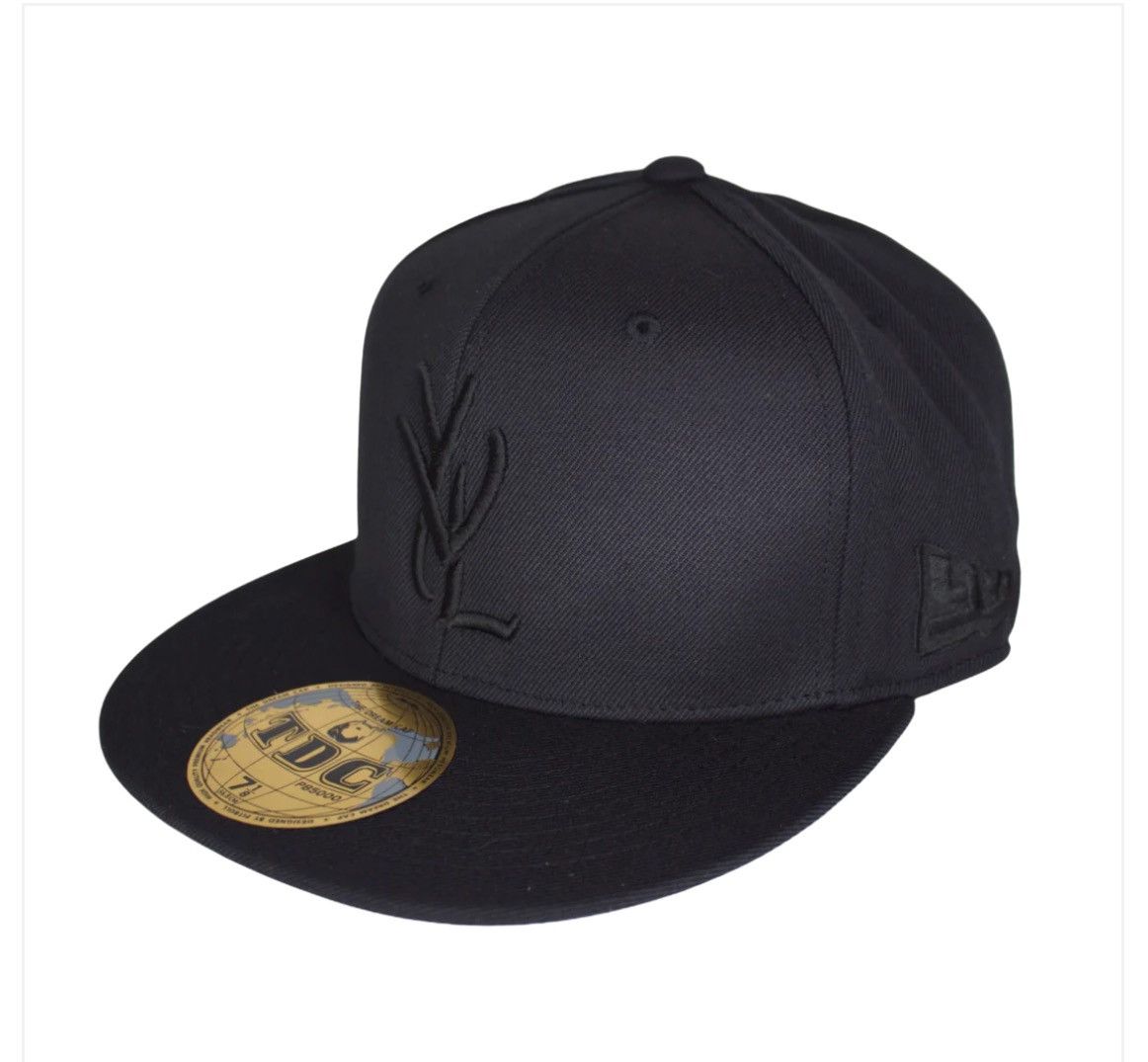 Ken Carson × Playboi Carti YVL PLAYBOI CARTI HAT BLACK ON BLACK KEN ...