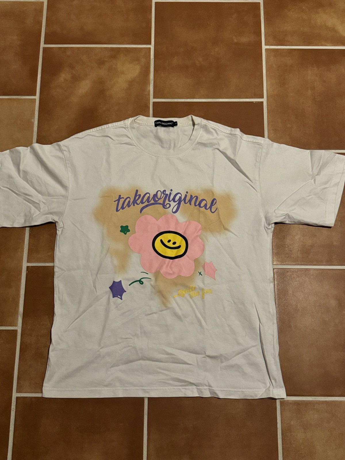 Japanese Brand JAPANESE “TAKA ORIGINAL SMILEY” TEE | Grailed