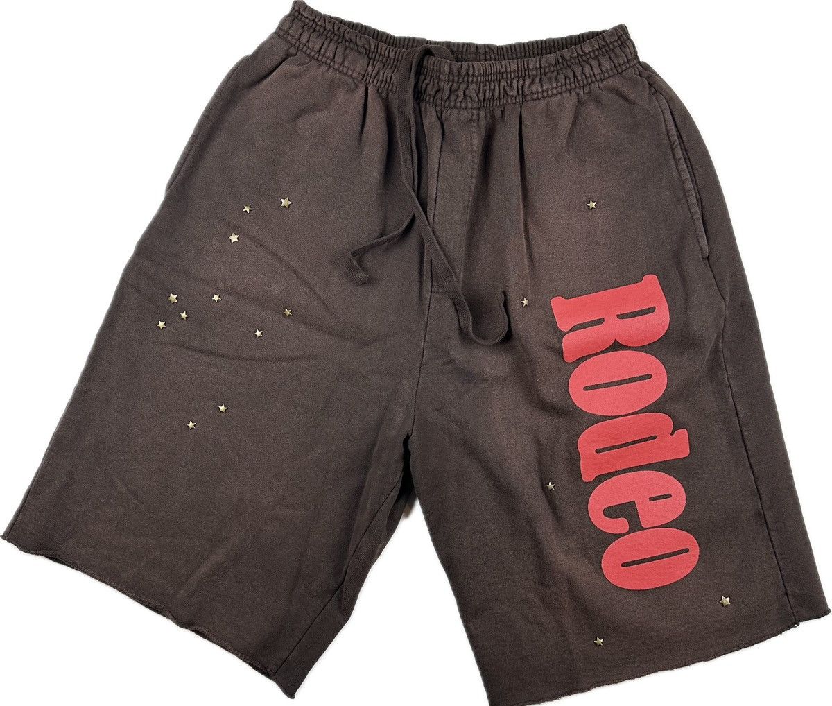 Spider Worldwide × Travis Scott Sp5der x Cactus Jack Rodeo Shorts | Grailed