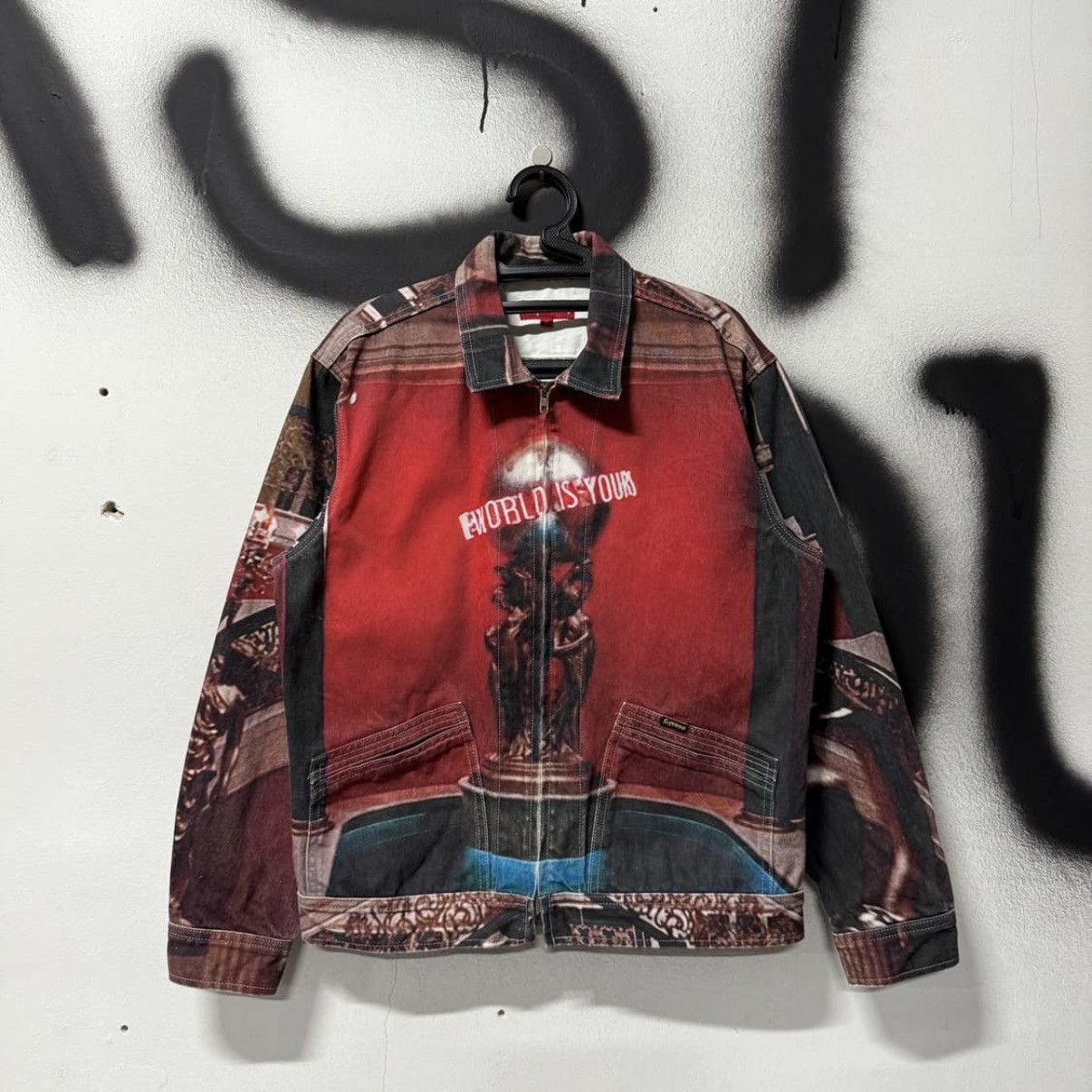 Supreme Supreme 17fw Scarface denim trucker jacket | Grailed