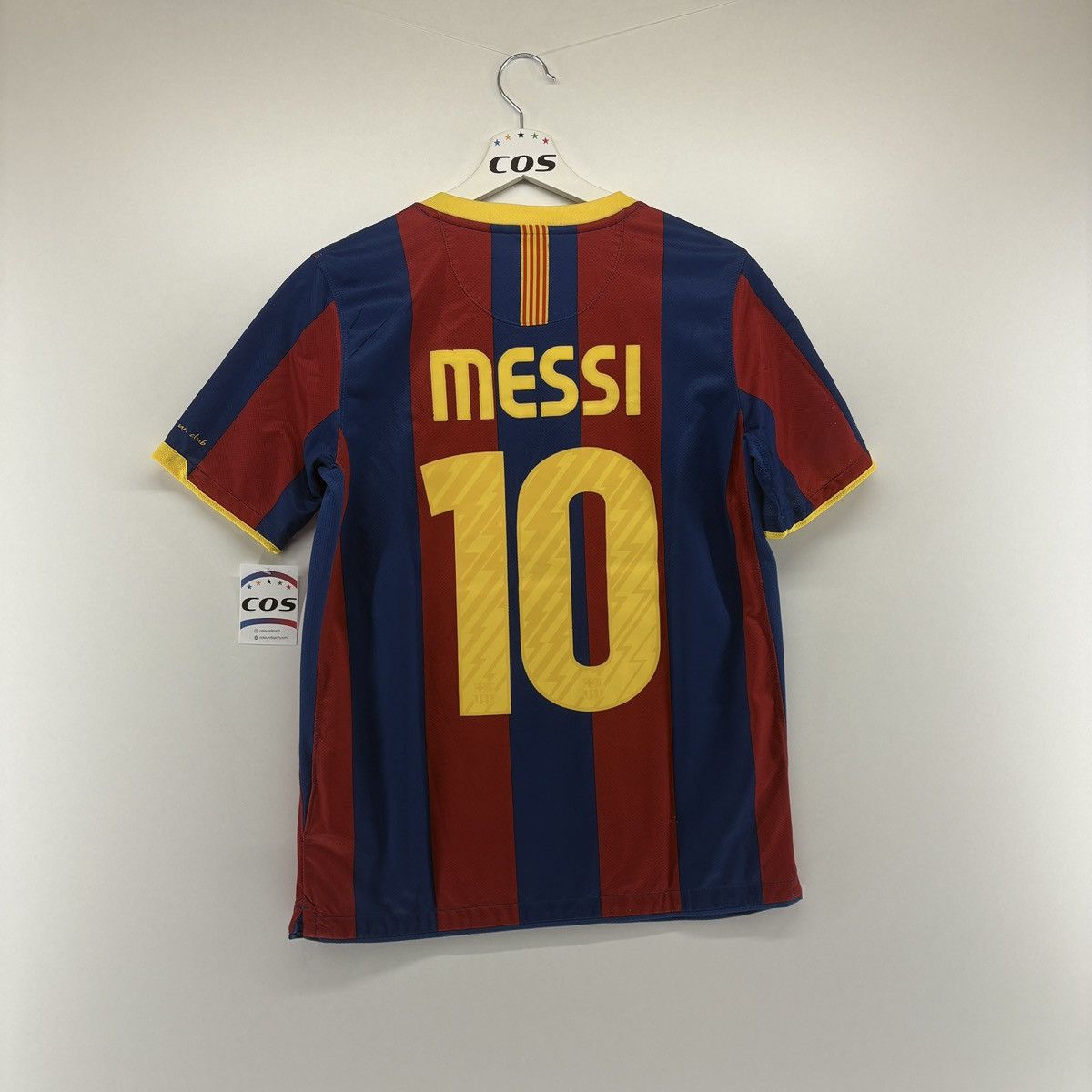 Nike × Vintage Messi 2010 2011 FC Barcelona Home Soccer Football Jersey ...