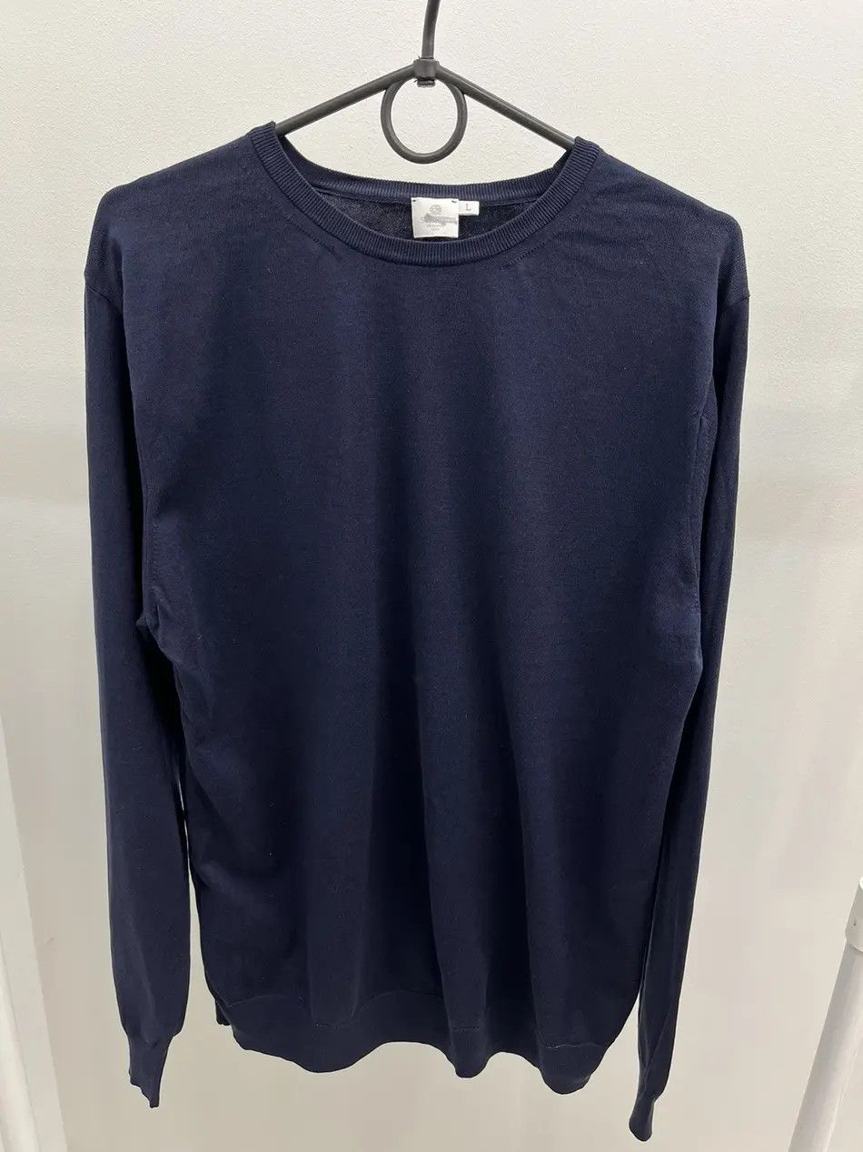 Luxury × Sunspel Sunspel Cotton Sweater | Grailed