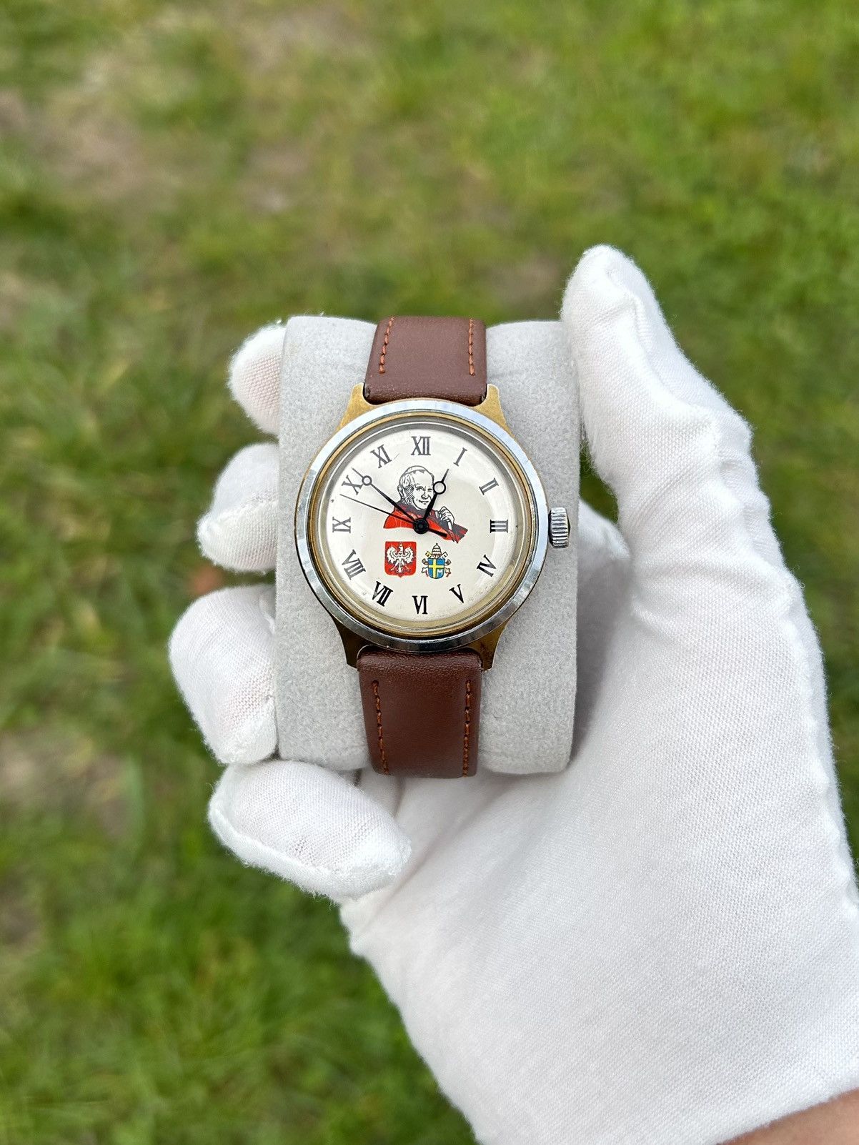 Vintage Vintage Watch Vostok Rare Model Pope Soviet Mechanical 1980s ...
