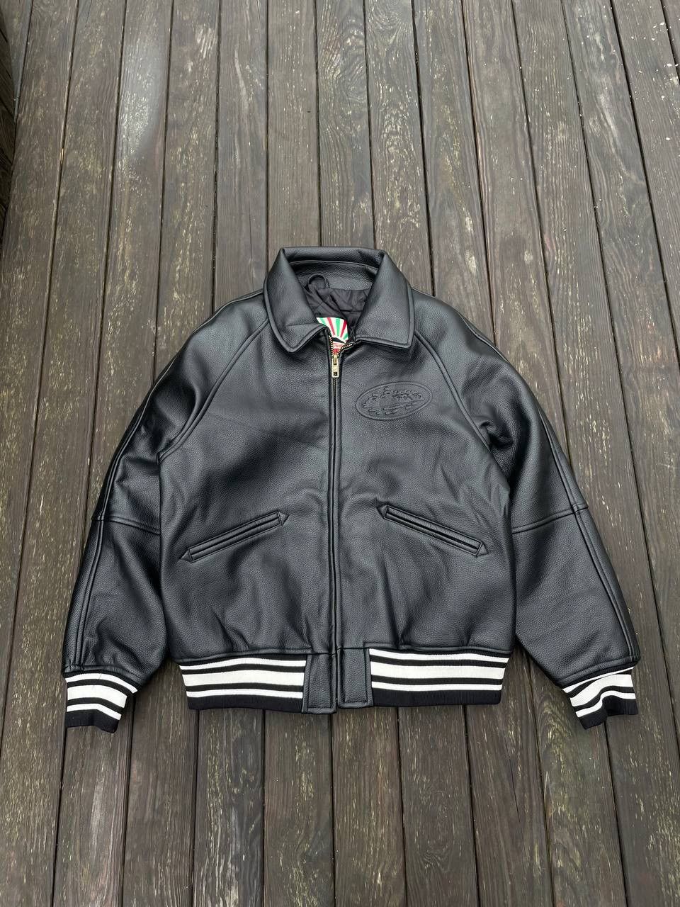 Corteiz 🦫Last drop🦫 corteiz leather jacket vintage | Grailed