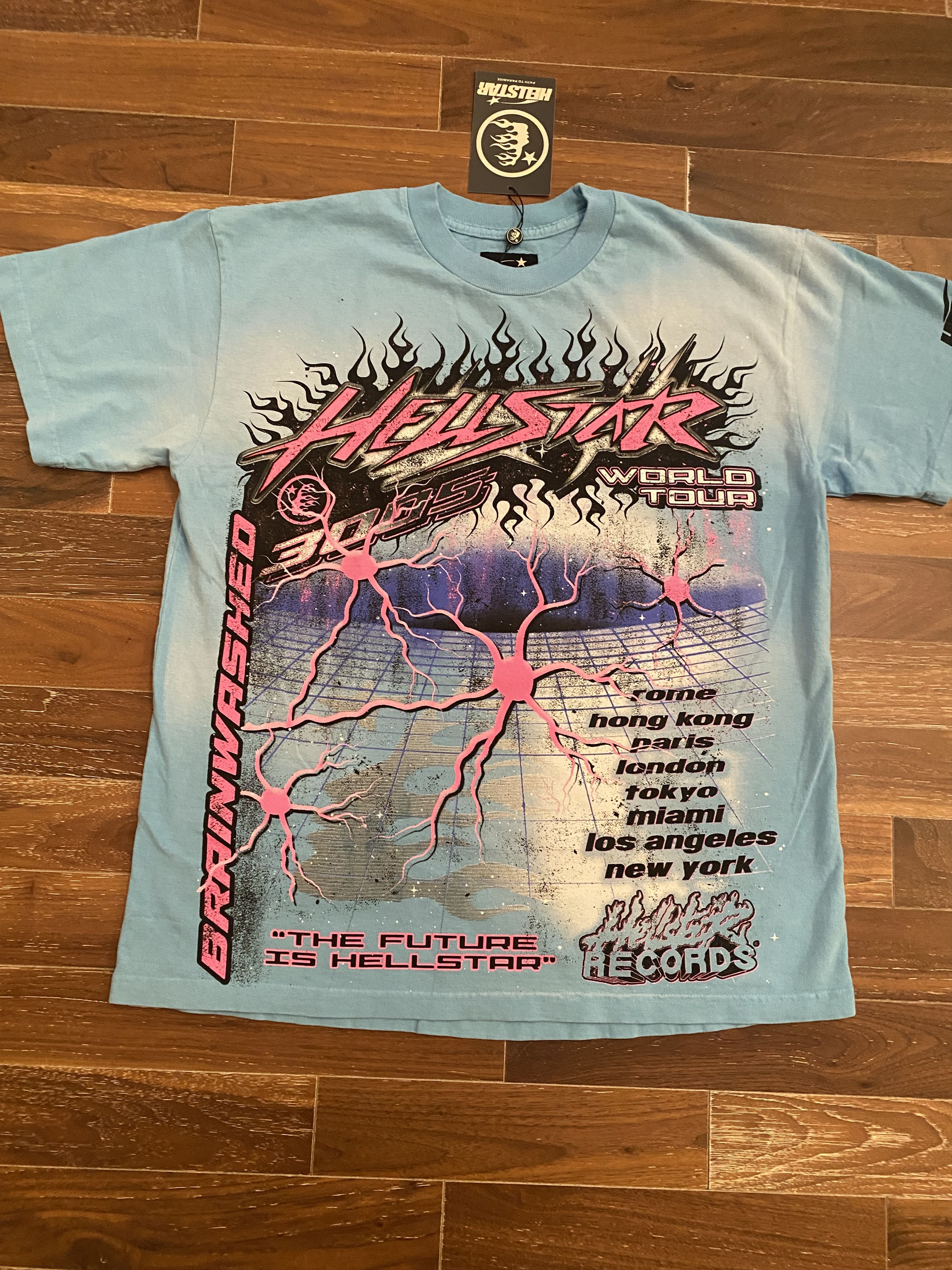 HELLSTAR Hellstar Neuron Tour Tee shirt | Grailed