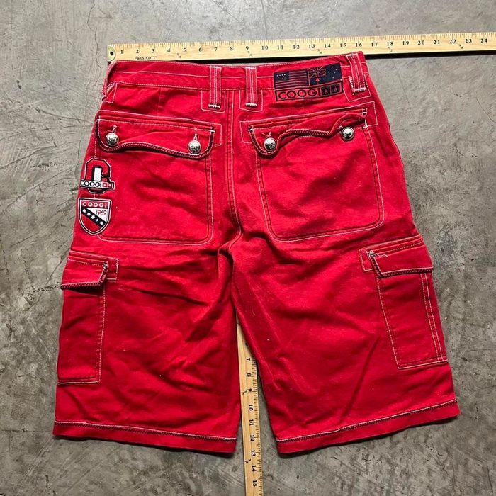 Coogi Vintage coogi y2k red baggy | Grailed