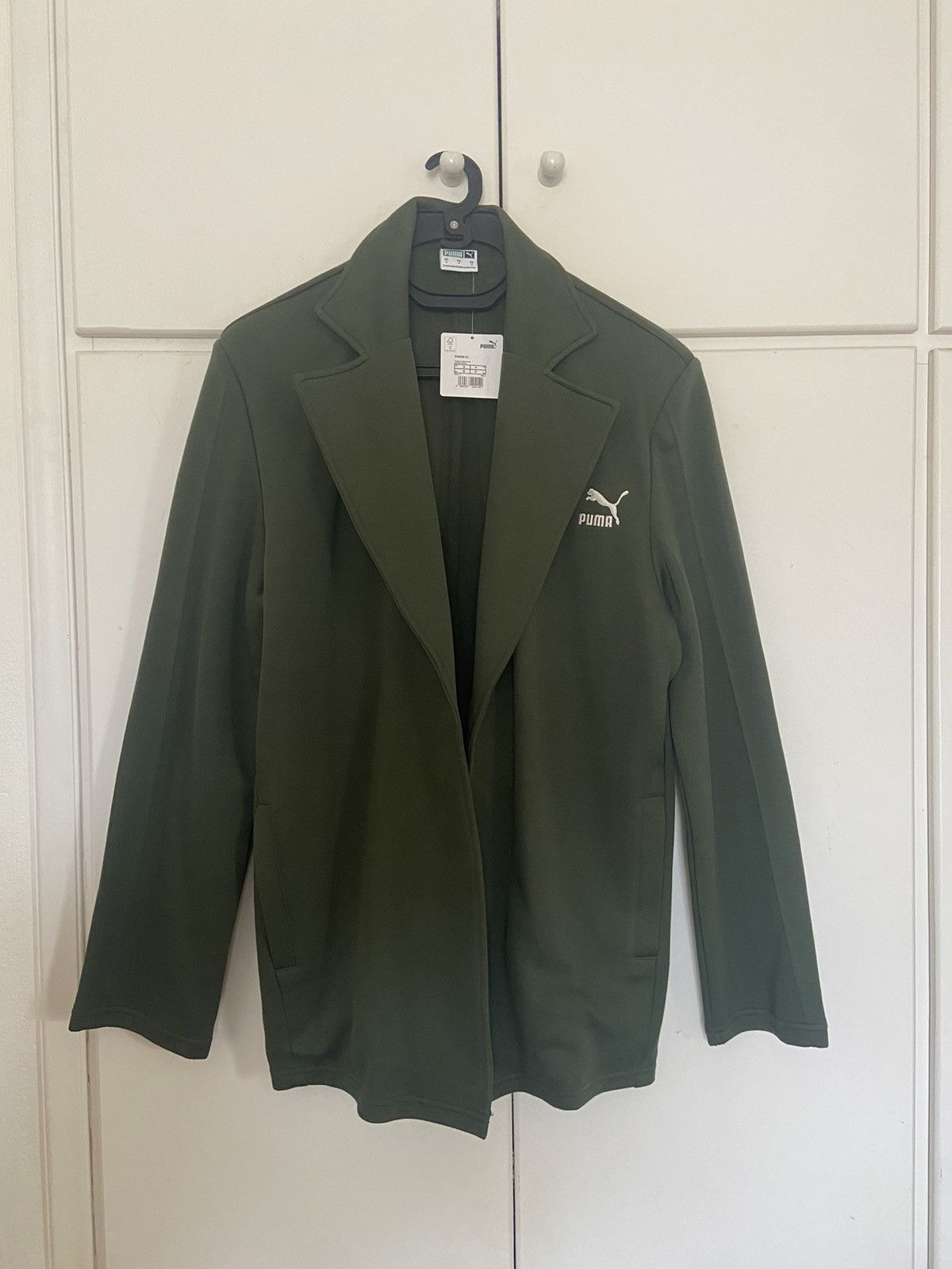Puma × Streetwear × Vintage Puma green blazer | Grailed