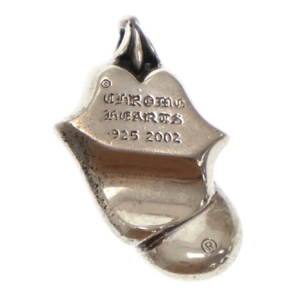 Chrome Hearts Chrome Hearts Rolling Stones Lip & Tongue Charm Pendant ...