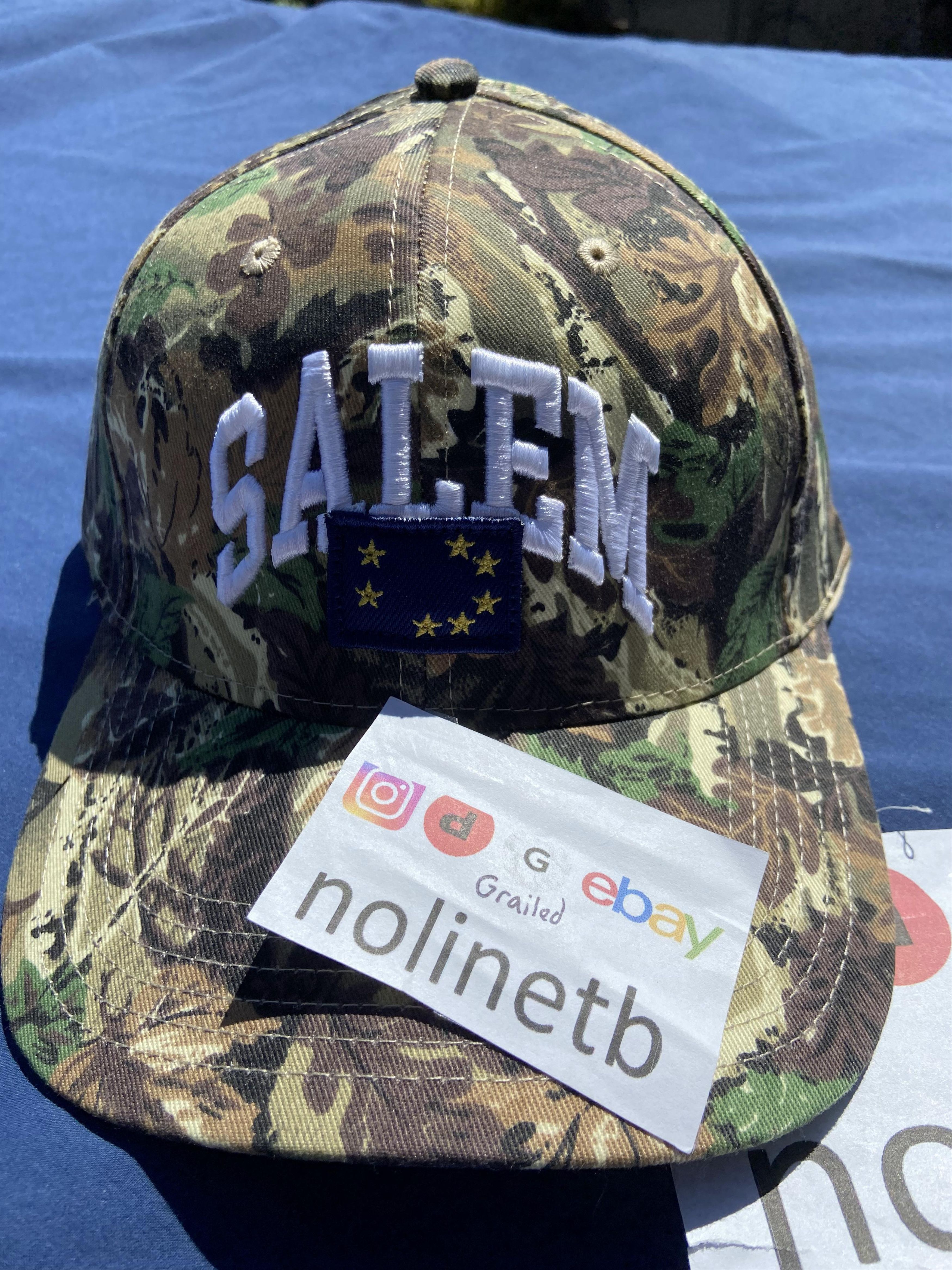 Drain Gang × S4LEM S4LEM Salem Flag Camo Hat | Grailed