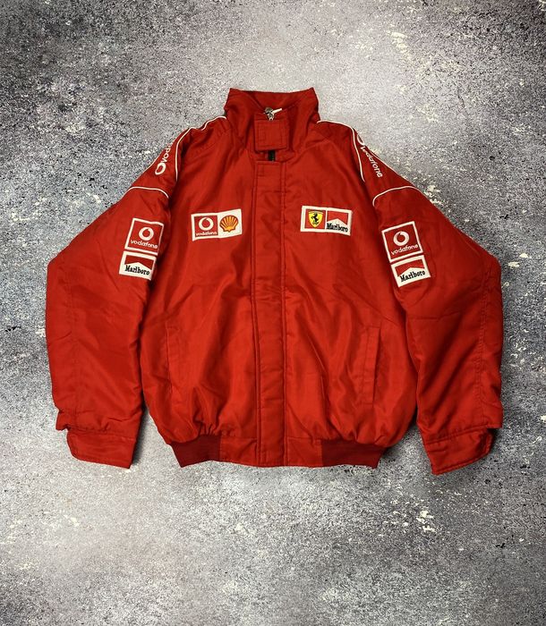 Vintage Vintage Ferrari Marlboro F1 Racing Jacket | Grailed