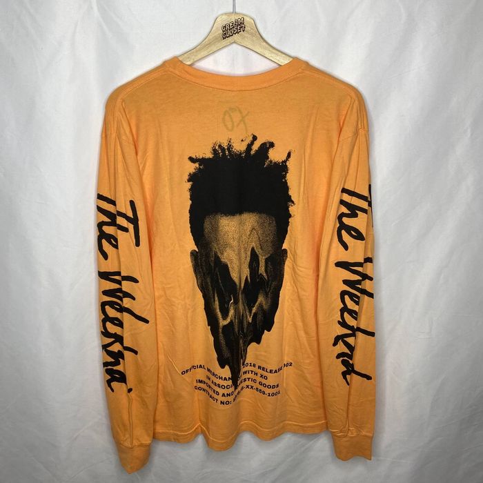The Weeknd The Weeknd XO My Dear Melancholy Melting Face Tour Merch XL ...
