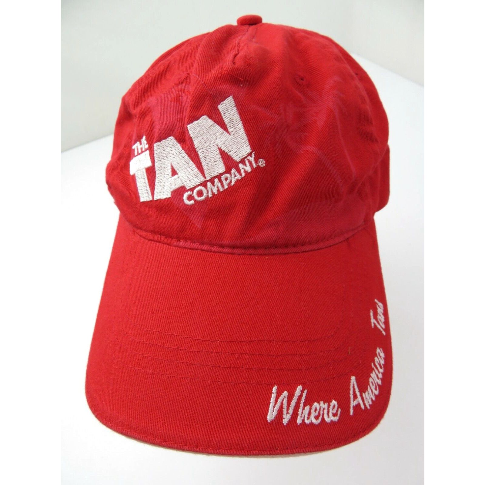 Vintage The Tan Company Where America Tans Adjustable Adult Cap Hat ...
