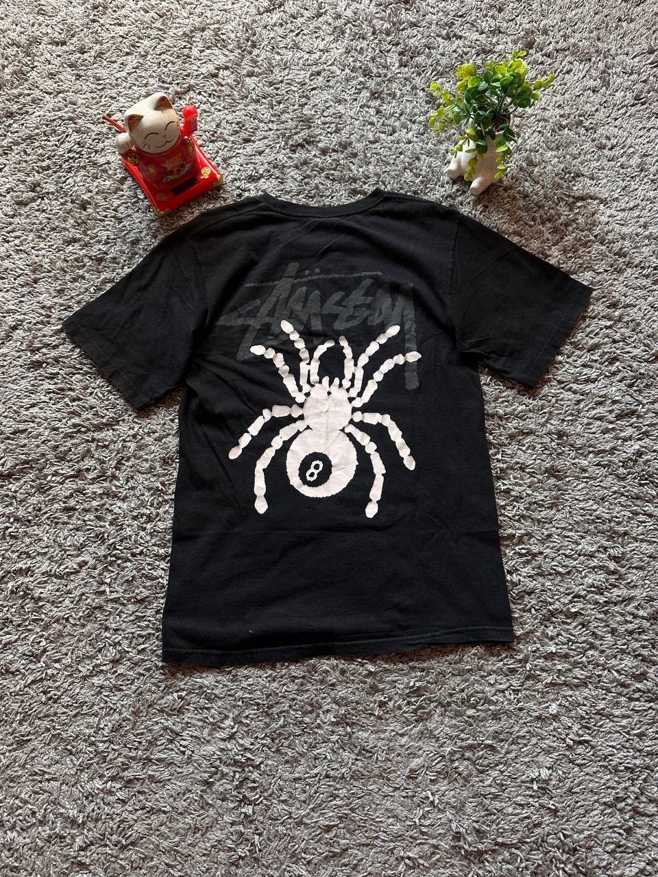 Stussy 00s Stussy Vintage Big Spider Logo Streetwear Tee | Grailed