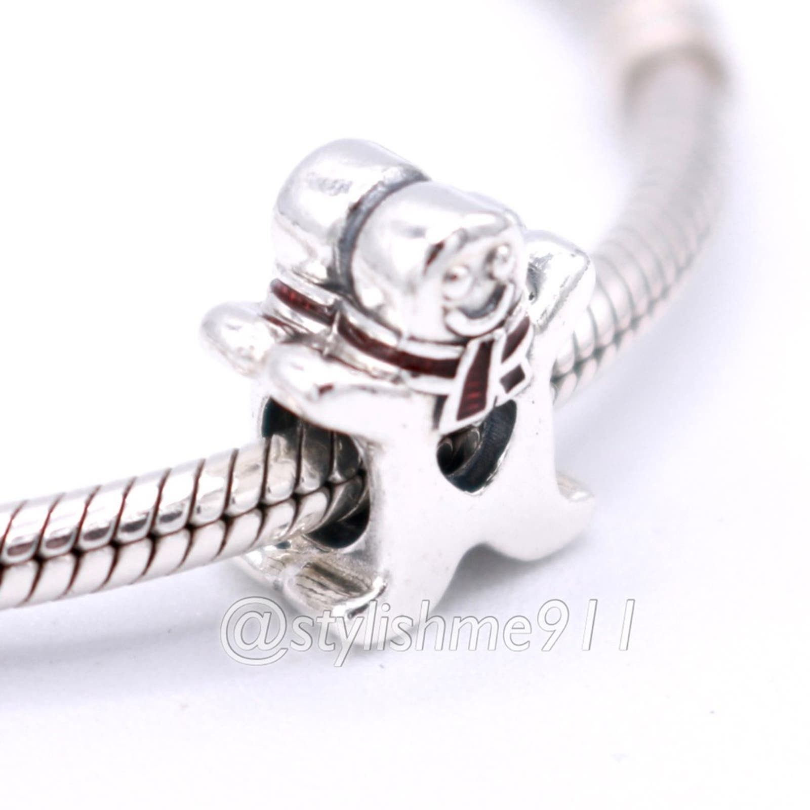 pandora Pandora Sweet Gingerbread Man Charm with Red Enamel | Grailed