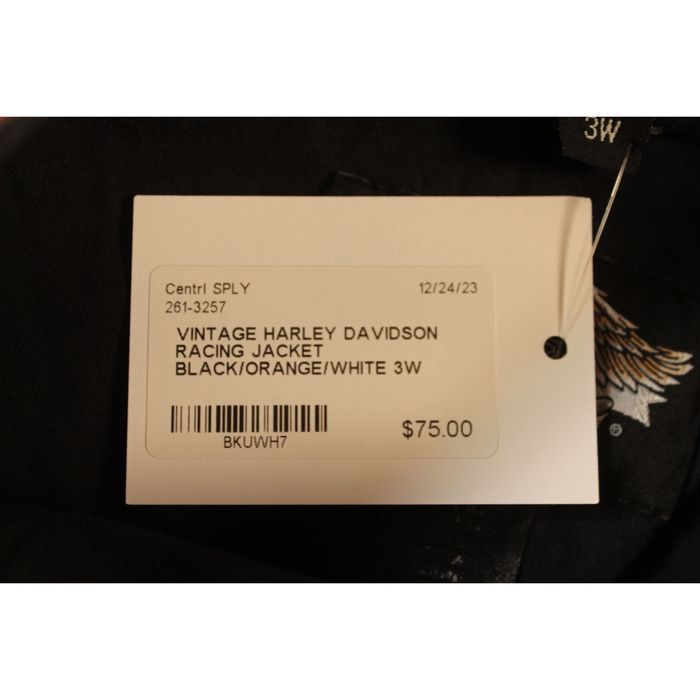 Harley Davidson Vintage Harley Davidson Racing Jacket Zip-up Size 3W ...