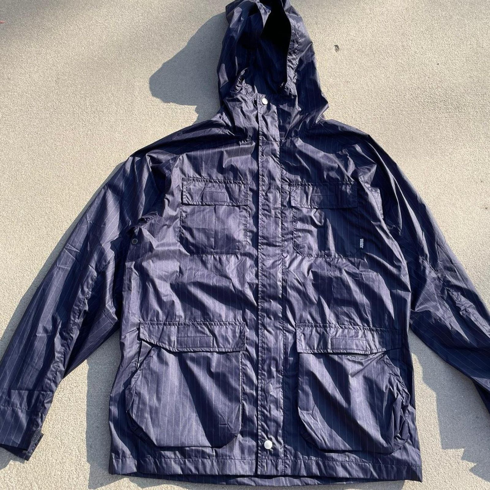 Stussy Vintage stussy rain jacket | Grailed