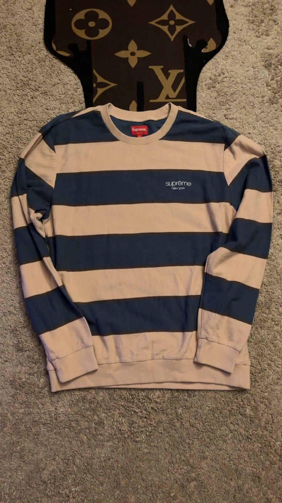 Supreme Supreme Ribbed Thermal L/S Pullover | Grailed