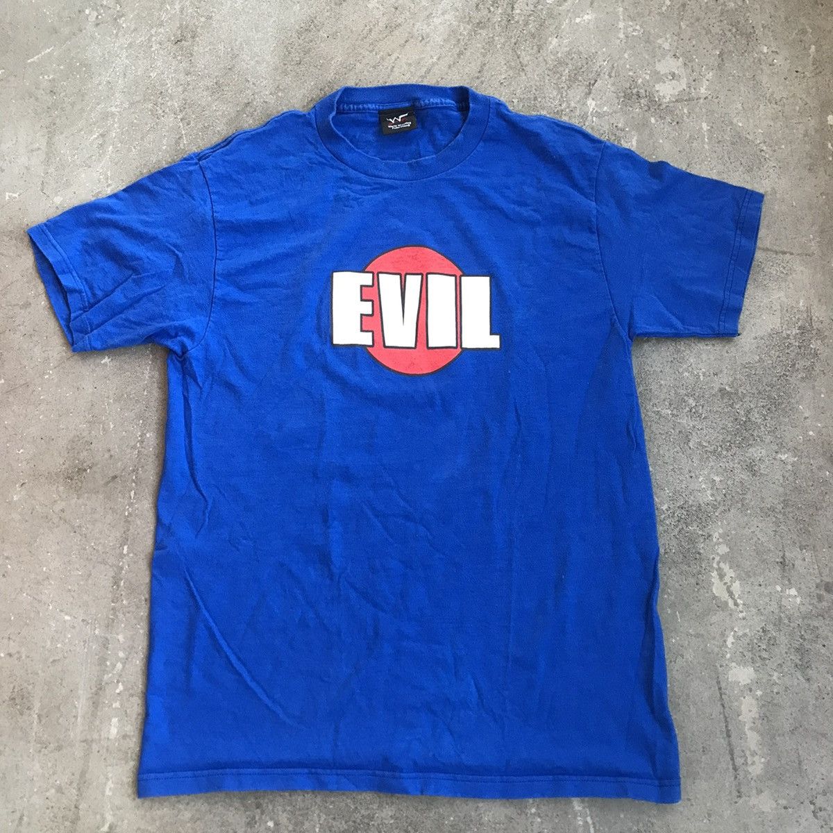 Vintage × Wwe × Wwf 2001 WWF Evil Indeed Kaientai Wrestling Promo Tee ...