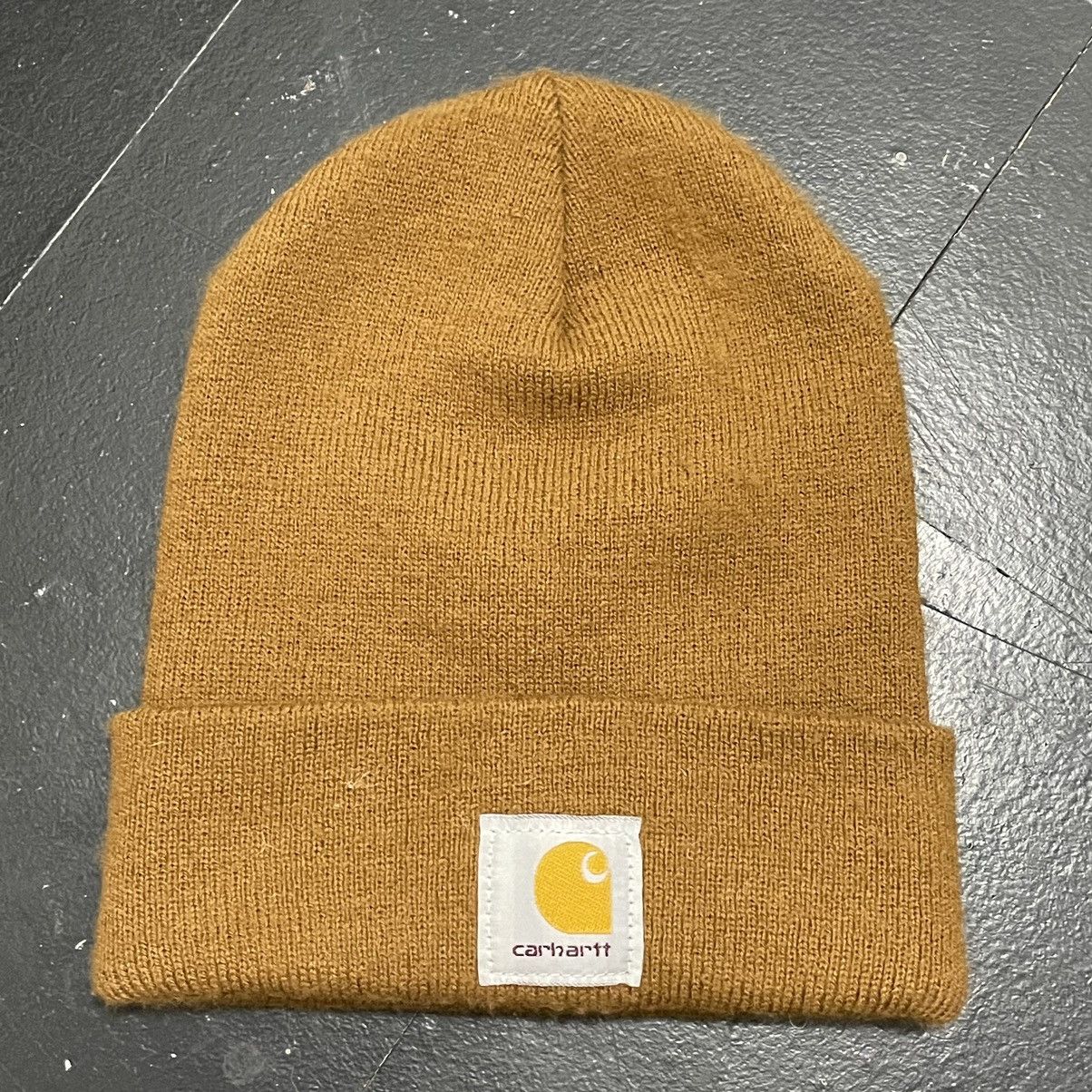 Carhartt × Vintage Carhartt vintage beanie toque made in USA small ...
