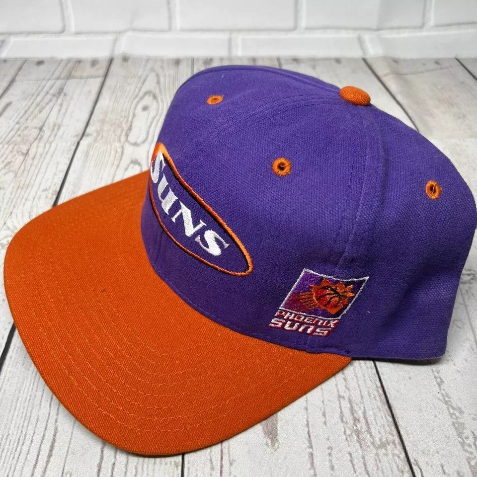 Twins Enterprise Inc. Phoenix Suns NBA Hat Strapback Cap Purple Red New ...
