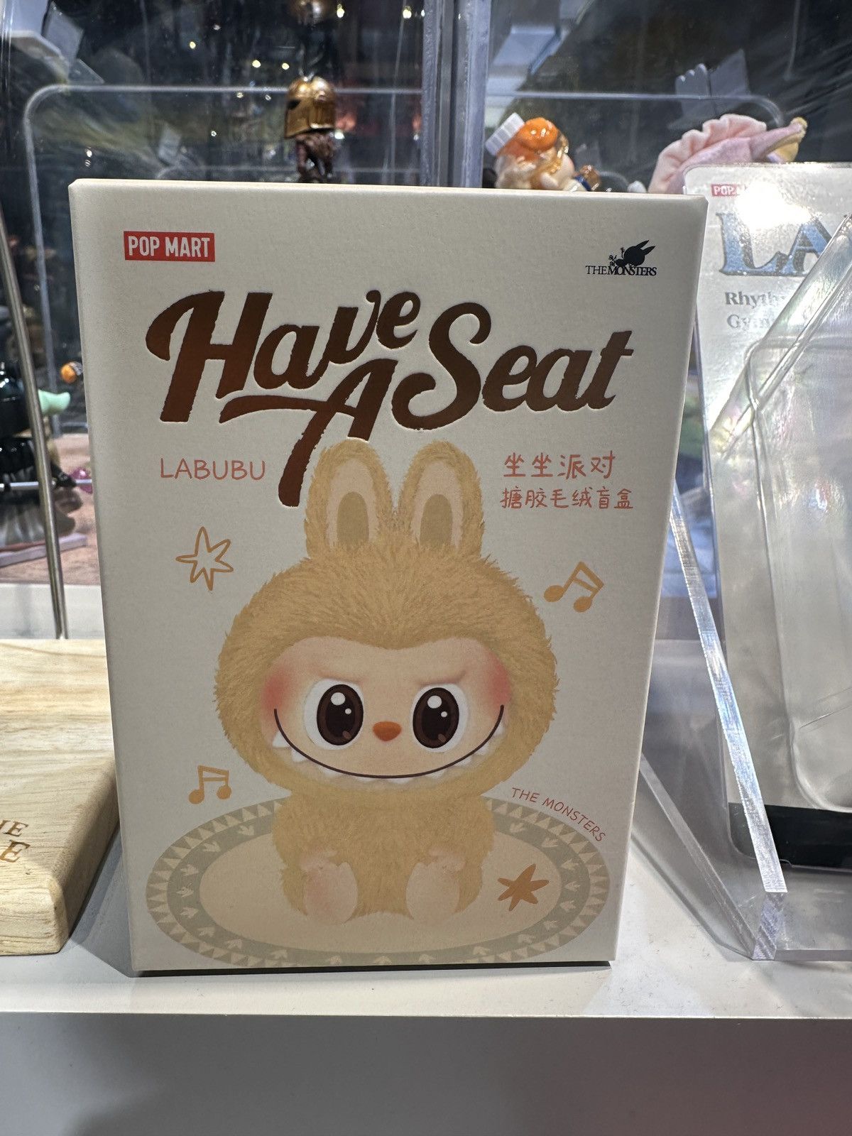 PoP Mart POPMART LABUBU Monsters Have A Seat SEALED BLINDBOX RANDOM ...