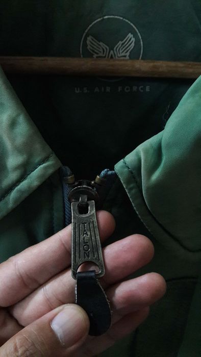 Vintage Vintage 80s Air force Fly Bomber Jacket Talon Zipper | Grailed