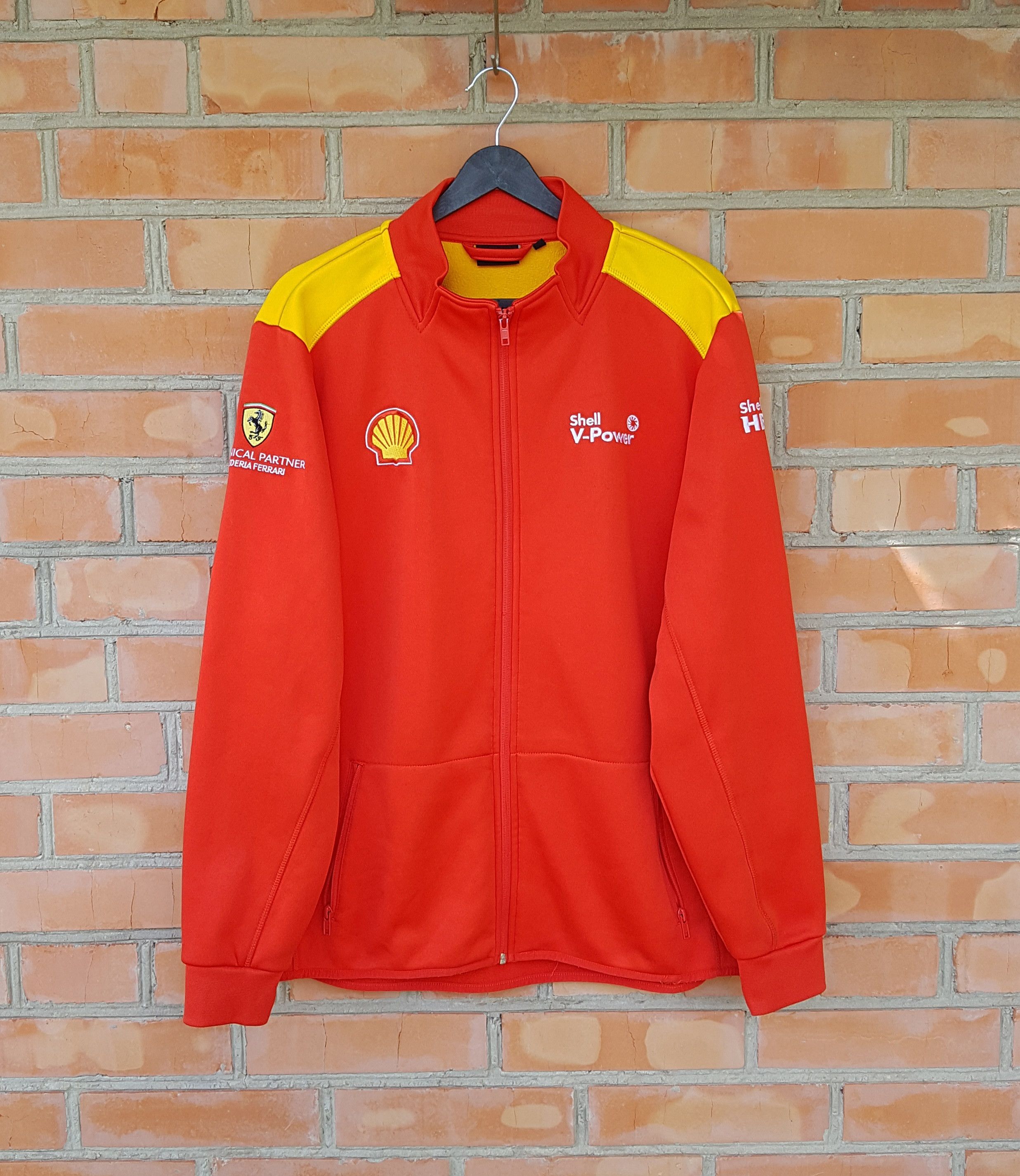 Ferrari Scuderia Ferrari F1 Team Full Zip Track Top Jacket sz L | Grailed