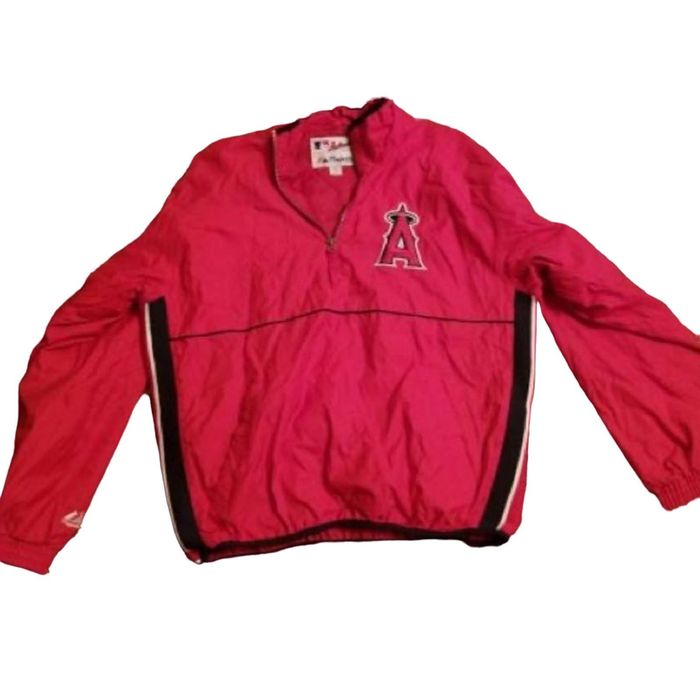 Majestic Majestic Men's Medium LA Angels Windbreaker Jacket | Grailed