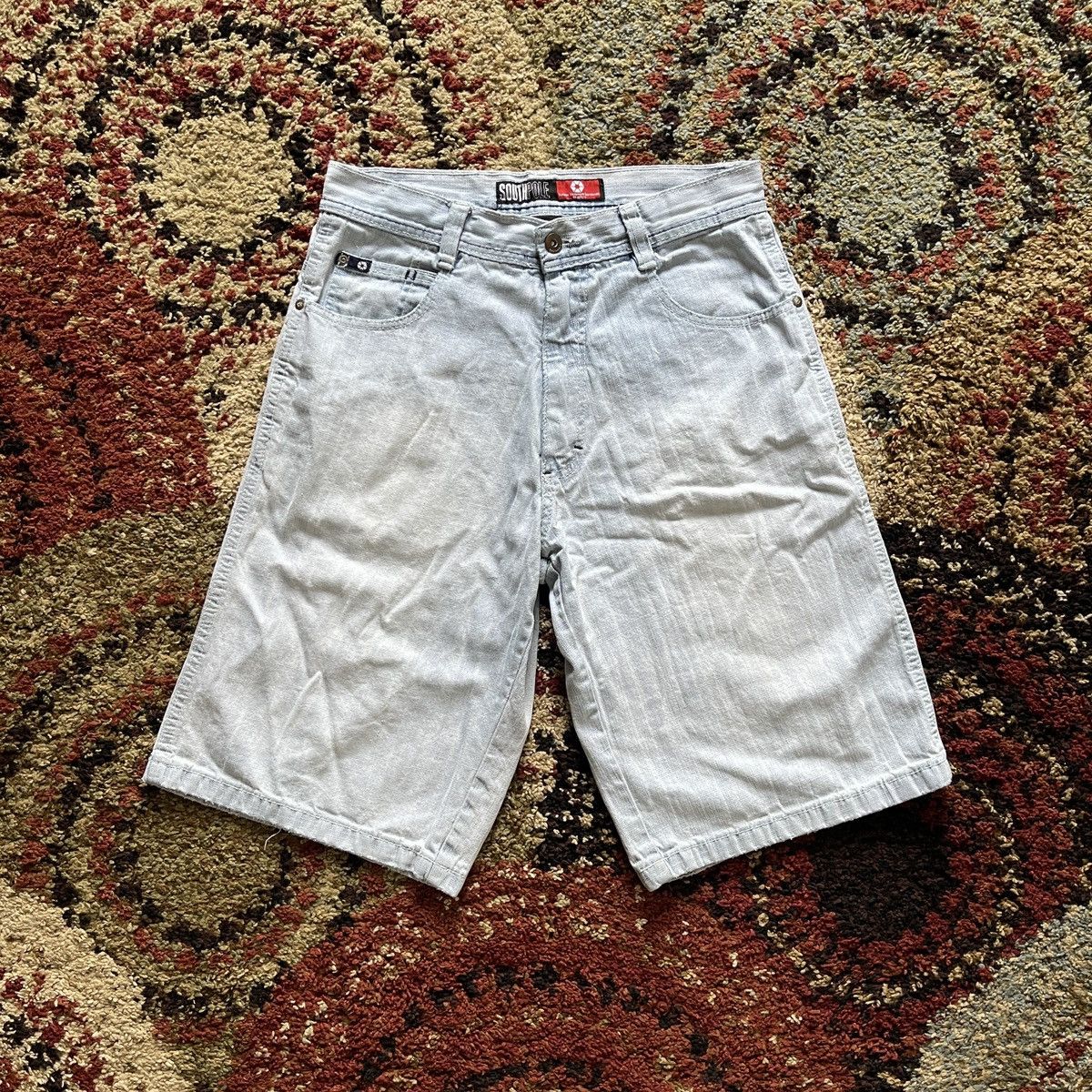 Southpole South Pole Baggy Light Washed Jorts | Grailed