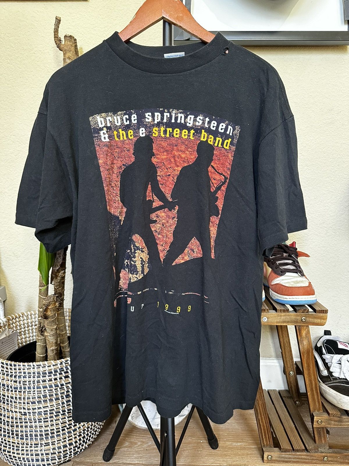 Band Tees × Streetwear × Vintage 1999 Bruce Springsteen & The Street ...