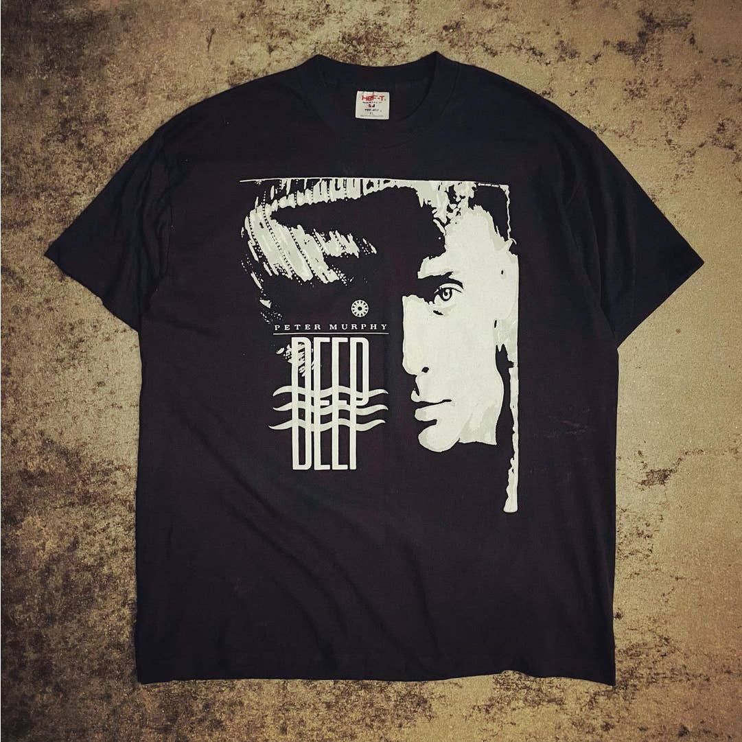 Band Tees × Vintage Vintage 90s Peter Murphy Deep Tour T-shirt Bauhaus ...