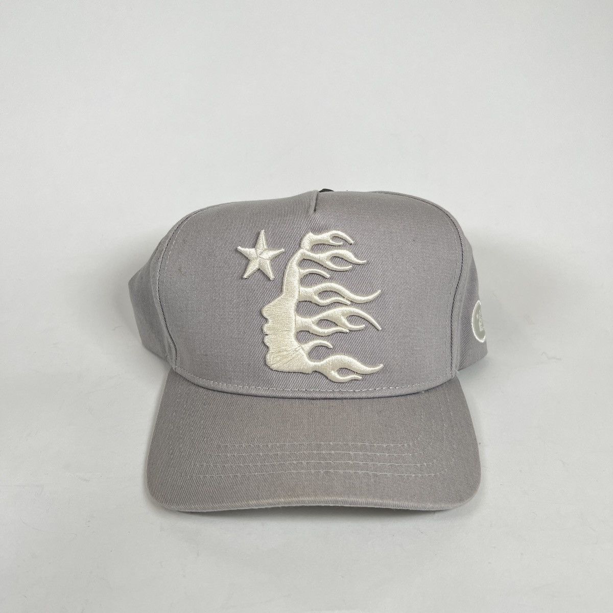 HELLSTAR Hellstar Grey Face Logo Trucker | Grailed