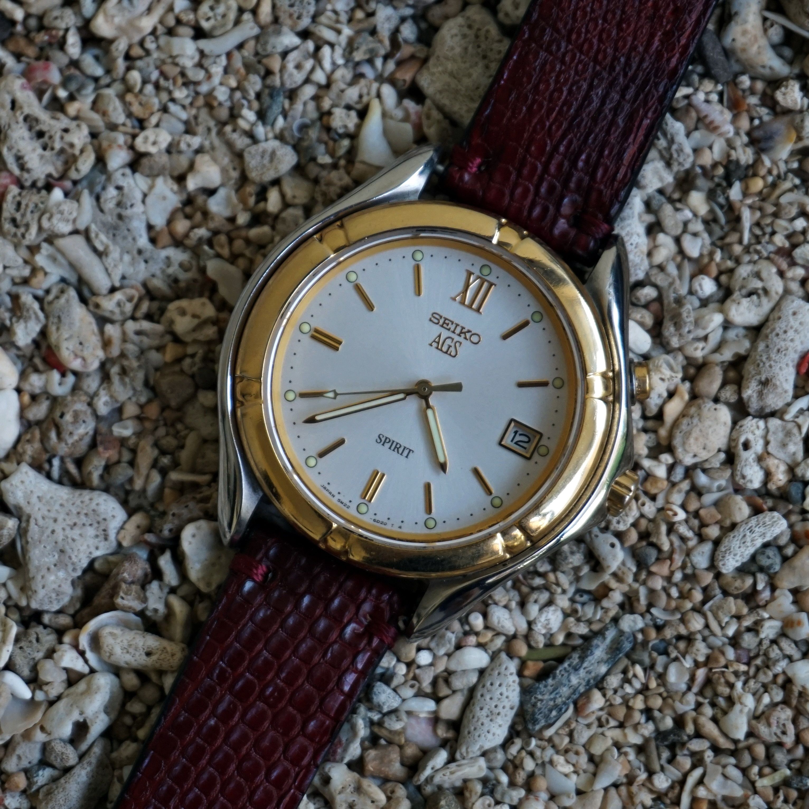 Seiko × Vintage Vintage Seiko AGS Spirit Kinetic watches | Grailed