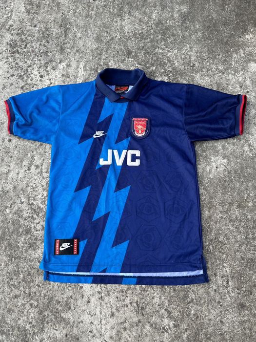 Nike Vintage Nike Arsenal soccer jersey JVC 90s very rare style | Grailed